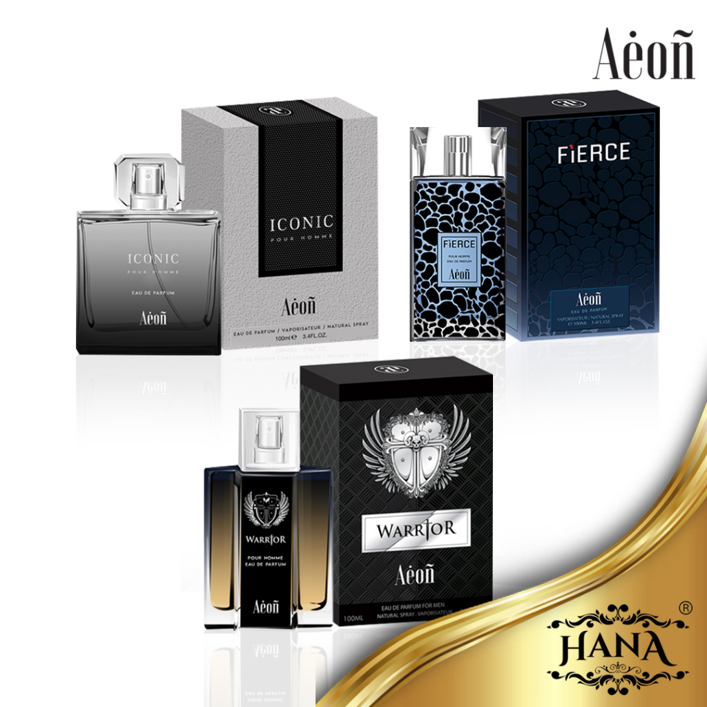 Aeon Eau De Parfum For Men 100ML - Warrior / Fierce / Iconic - INSPIRED ...