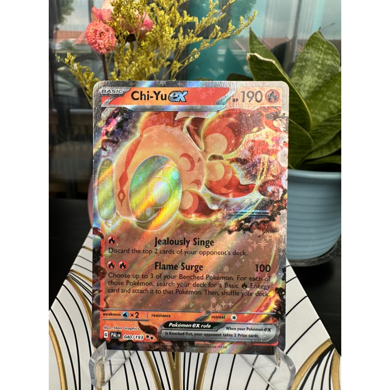 Pokemon chi yu ex paldea evolved card | Shopee Singapore