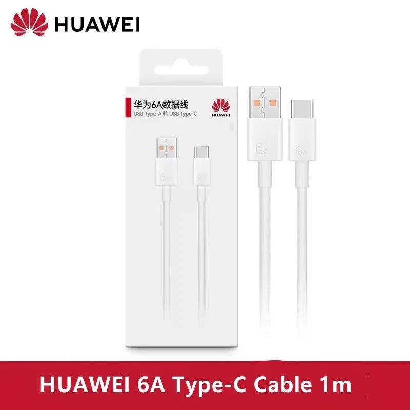 Huawei 66W Supercharger Cable 6A Type C USB Cable Super Fast Charging Data Line For Mate 40 Pro ...