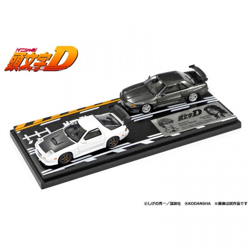 Modeler's MD64202 1/64 INITIAL D SET VOL.2 RYOSUKE TAKAHASHI MAZDA RX7 ...