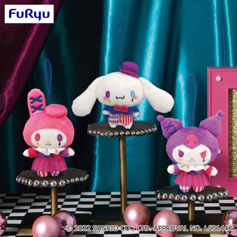 【Authentic 🇯🇵】Sanrio Characters: Night Circus - Cinnamoroll • Melody Mascot Plush Bag Charm ...
