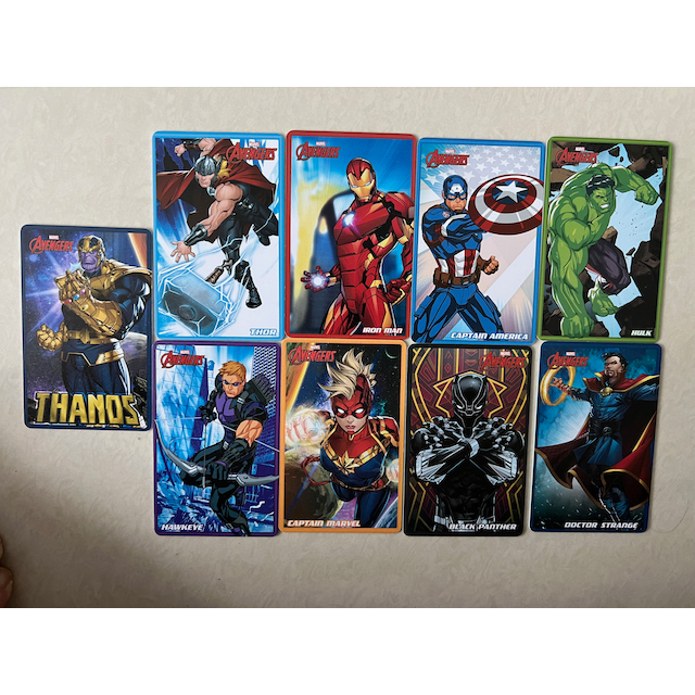 Marvel Avengers Collectible Cards CPCM | Shopee Singapore