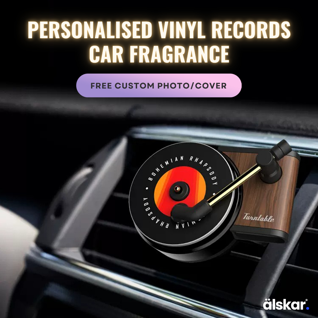 Vinyl car perfume store