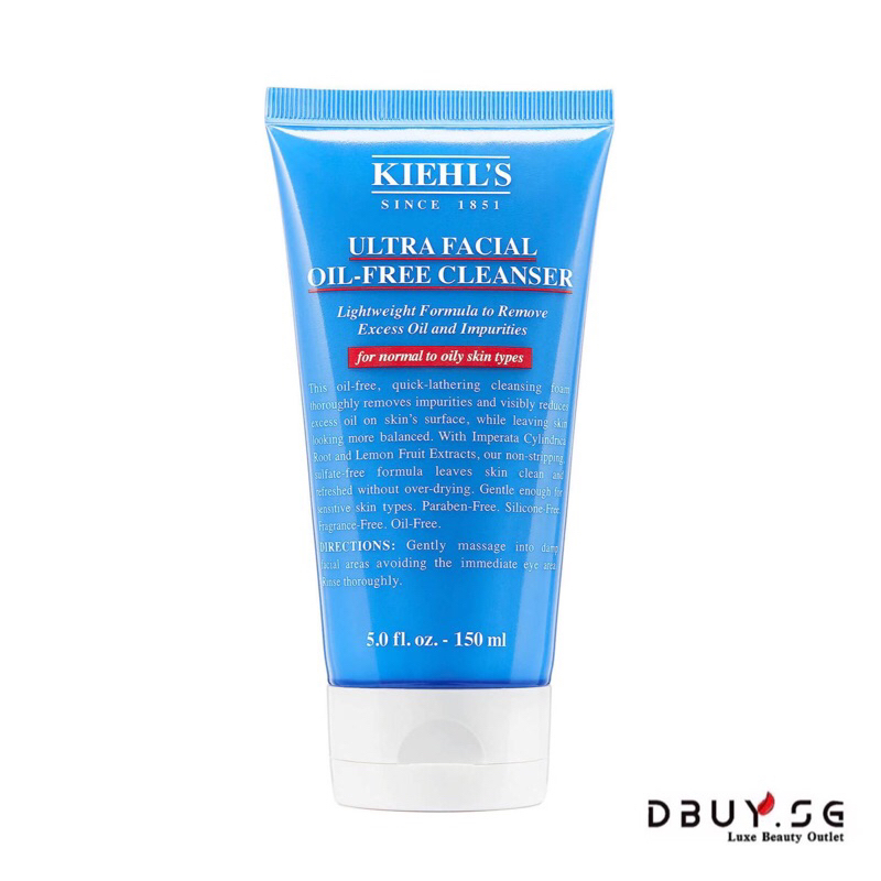 Kiehls Ultra Facial Fresh Cleanser 150ml For Normal To Oily Skin