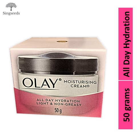 Olay All Day Hydration Light Non-Greasy Moisturising Face Facial Cream ...