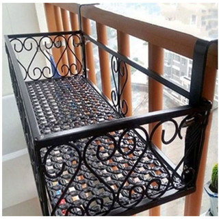 HDB Parapet Metal hanging plant rack adjustable metal rack gardening ...
