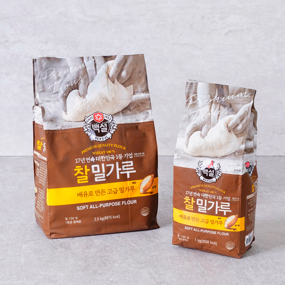 [Beksul] Premium Wheat Flour 1kg 찰 밀가루 1kg | Shopee Singapore
