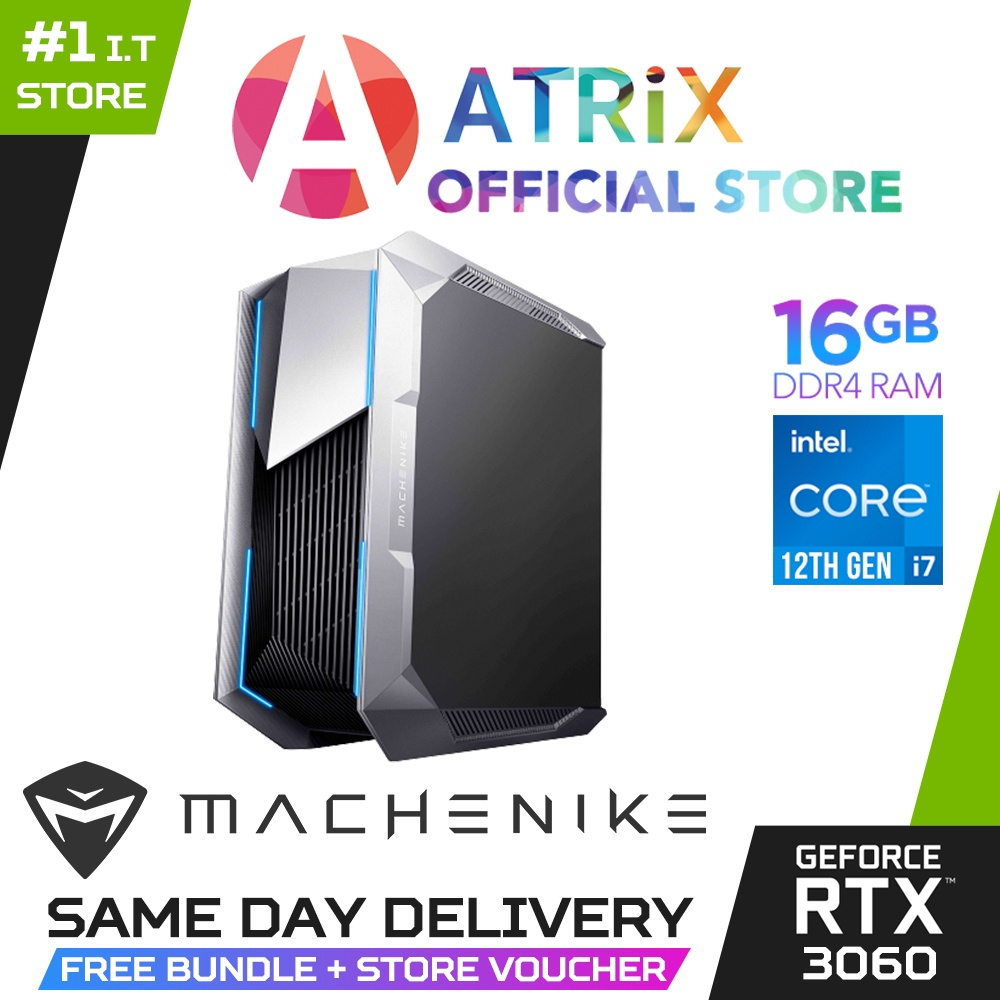 【Express Delivery】MACHENIKE F117-V37R36D4w | Intel i7-12700 | RTX3060 | 16GB DDR4 | 512GB SSD ...