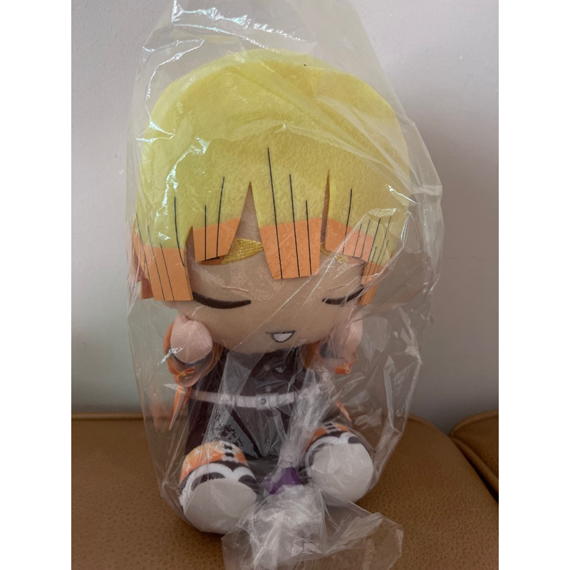 demon slayer zenitsu soft toy with string japan toreba | Shopee Singapore