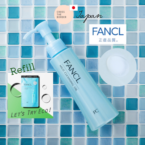 FANCL Mild Cleansing Oil Bottle 4.2 fl oz (120ml) / Refill 3.8 fl oz (115ml)【Direct from Japan ...