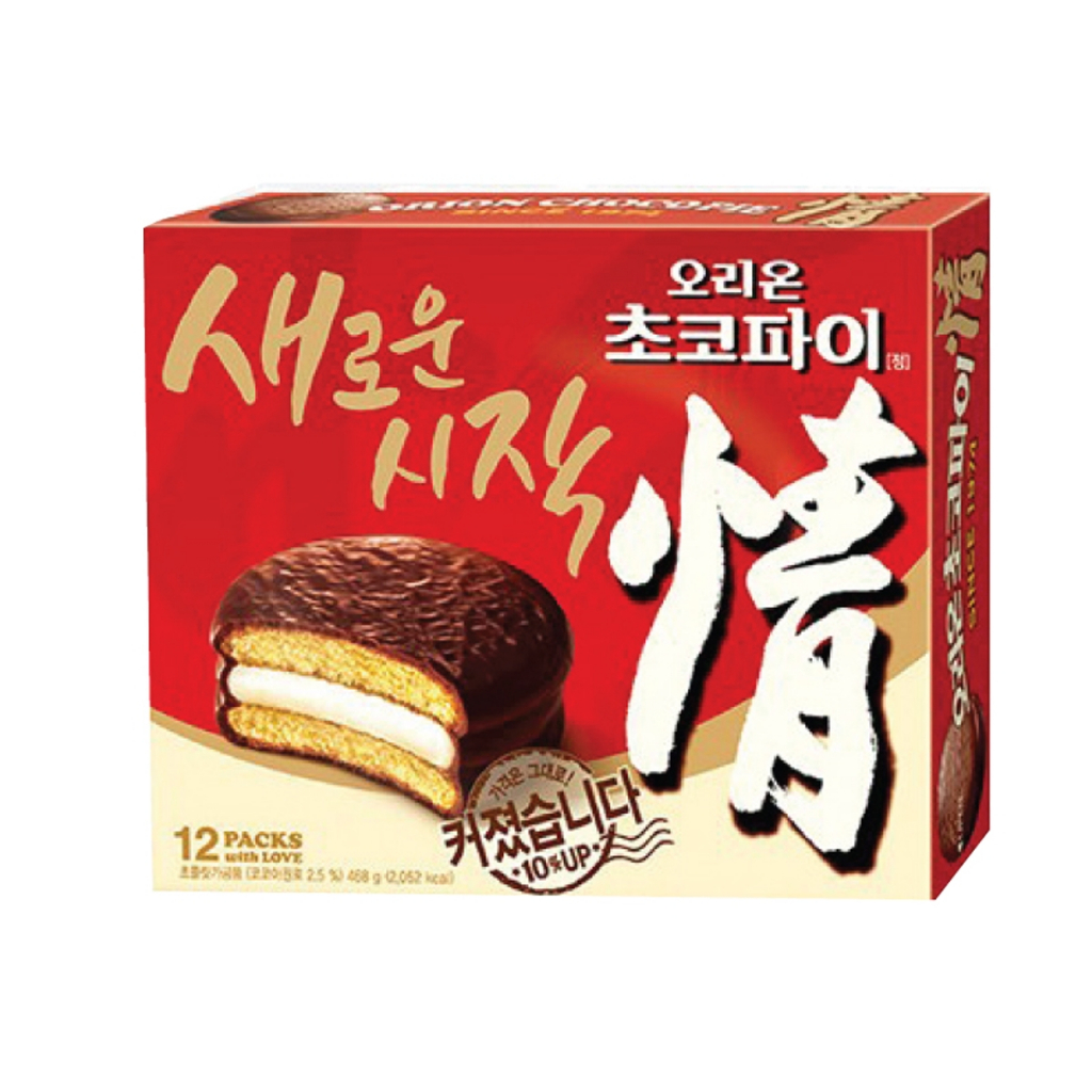 Orion Choco Pie 468g(12Packs) Korean Food Sarangmart | Shopee Singapore