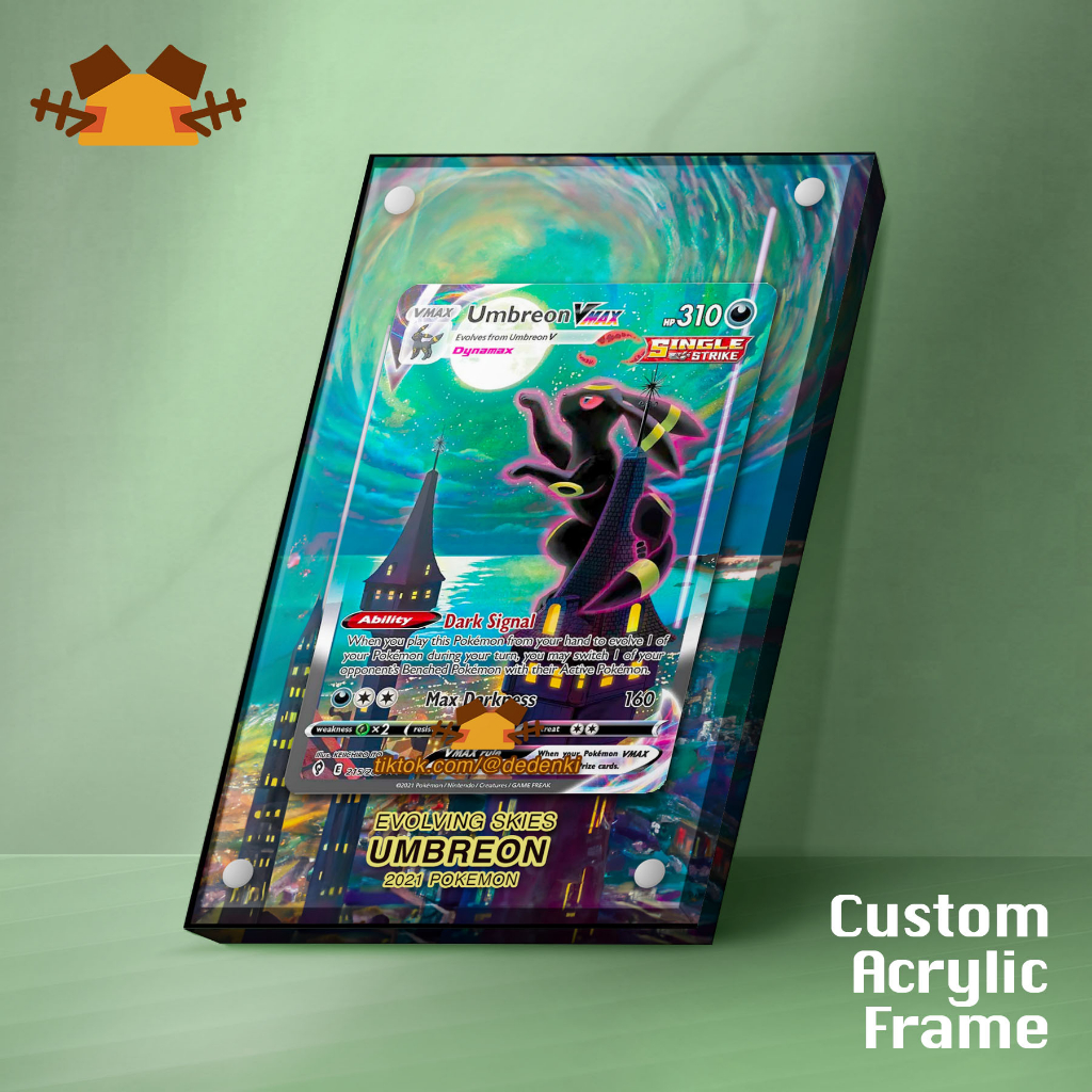 Umbreon Vmax Custom Card Frame | Shopee Singapore