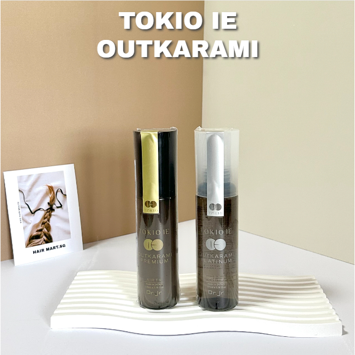 Japan Tokio IE Outkarami Premium Air Treatment / Platinum Oil Treatment Leave-in Hair Treatment ...