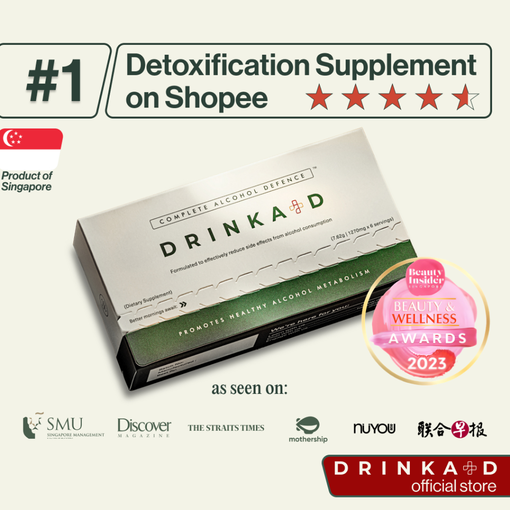 DrinkAid - Complete Alcohol Defence [Liver Detox Supplement/Hangover ...