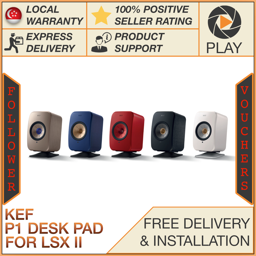 KEF P1 Desk Pad for LSX (Pair) | Shopee Singapore KEF P1 Desk Pad for LSX (Pair) | Shopee Singapore