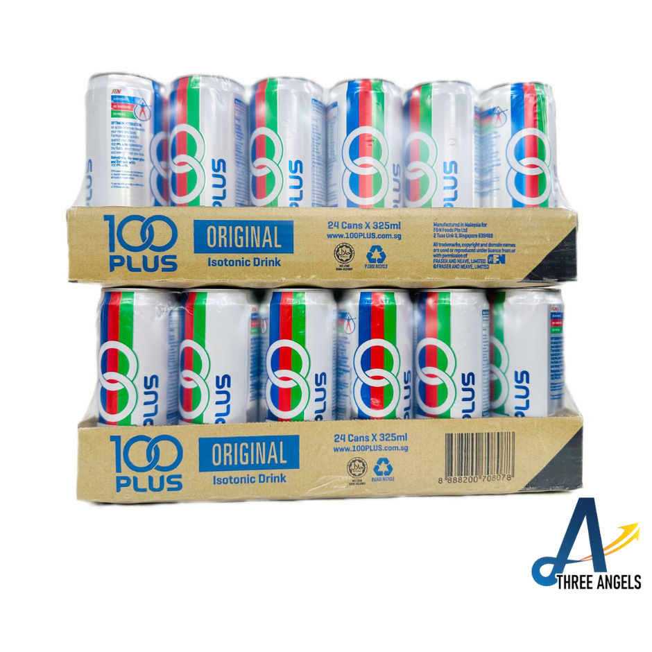 (Bundle of 2) 100 Plus Original Carton (325ml x 24) | Shopee Singapore