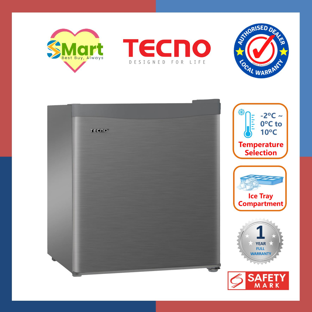 Tecno 47L Mini Bar Fridge [TFR 48V2] | Shopee Singapore