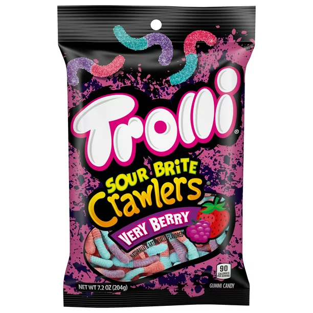 Trolli Sour Brite Crawlers Very Berry Gummy Worms, 7.2 oz. | Shopee ...