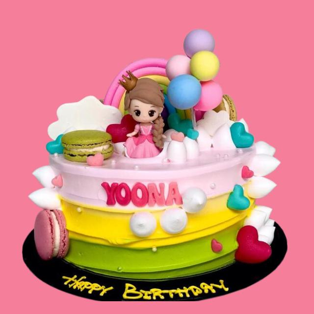 Halal-Certified Little Princess Cake (Ideal For Princess) | Shopee ...