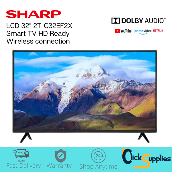 SHARP LCD TV 32" / 42" Inch Smart TV HD Ready with Dolby Audio and ...