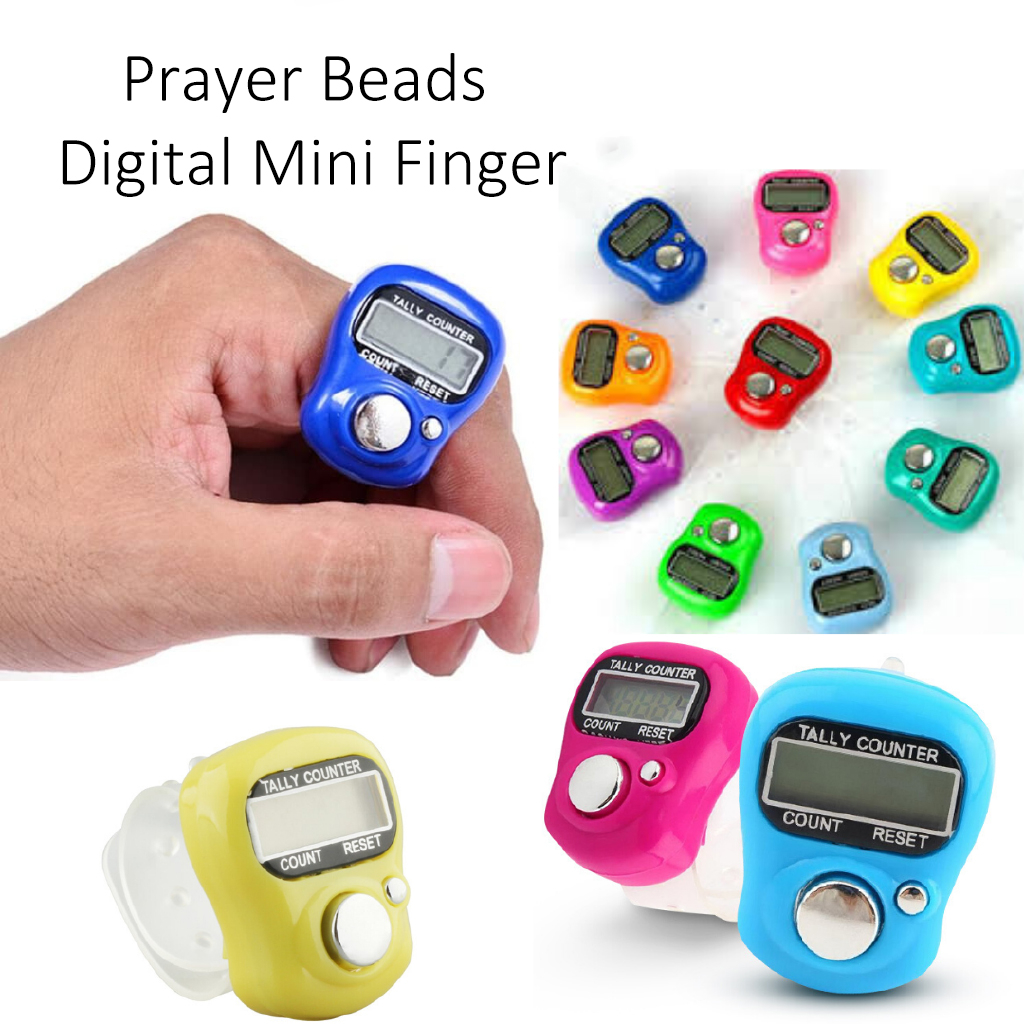 Mutiara Singapore - Tasbih Digital Mini Finger Zikir Tally Counter ...