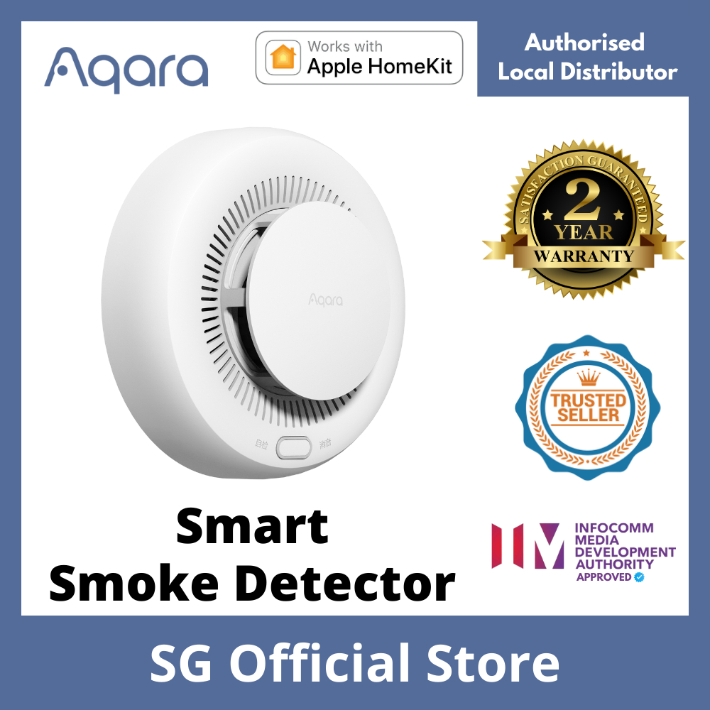 [2 Years Warranty] AQARA Smart Smoke Detector / Gas Detector - Global ...