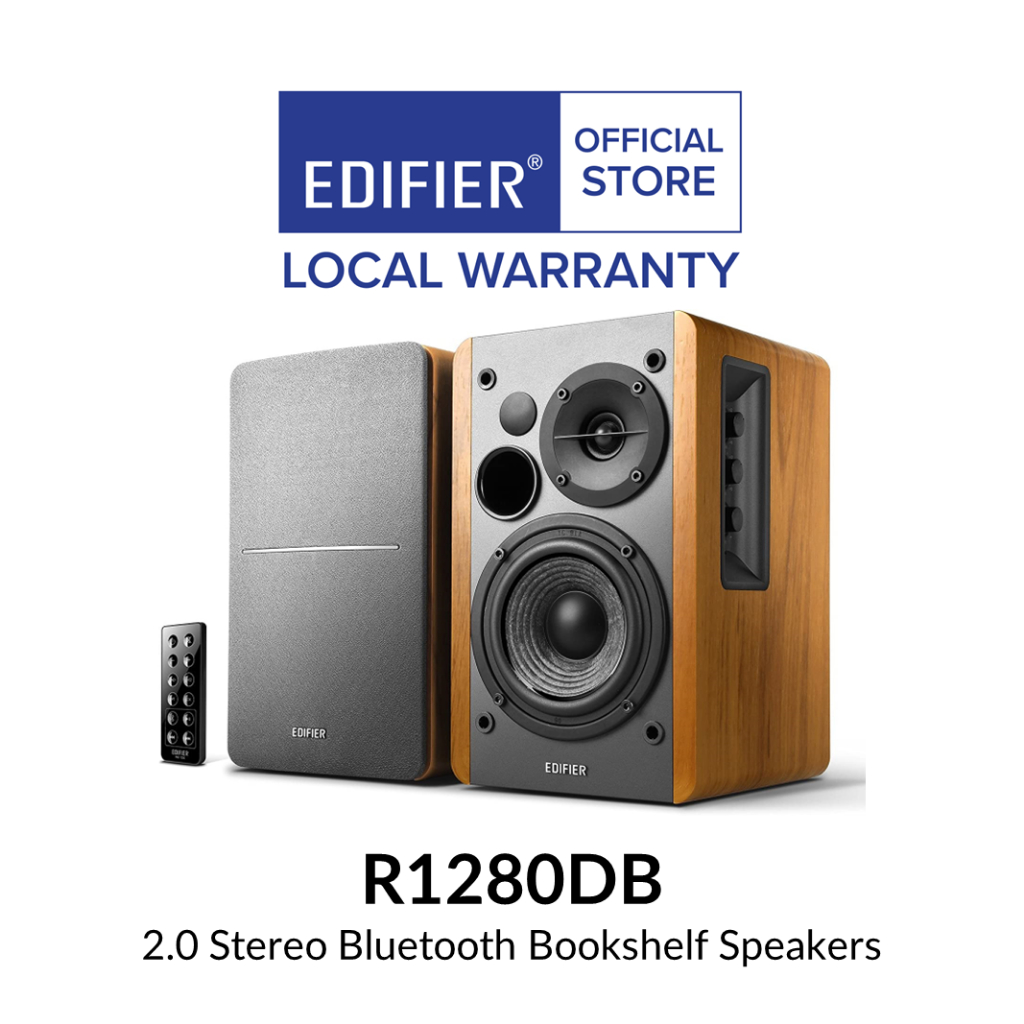 Edifier R1280DB Bookshelf Speakers | Shopee Singapore