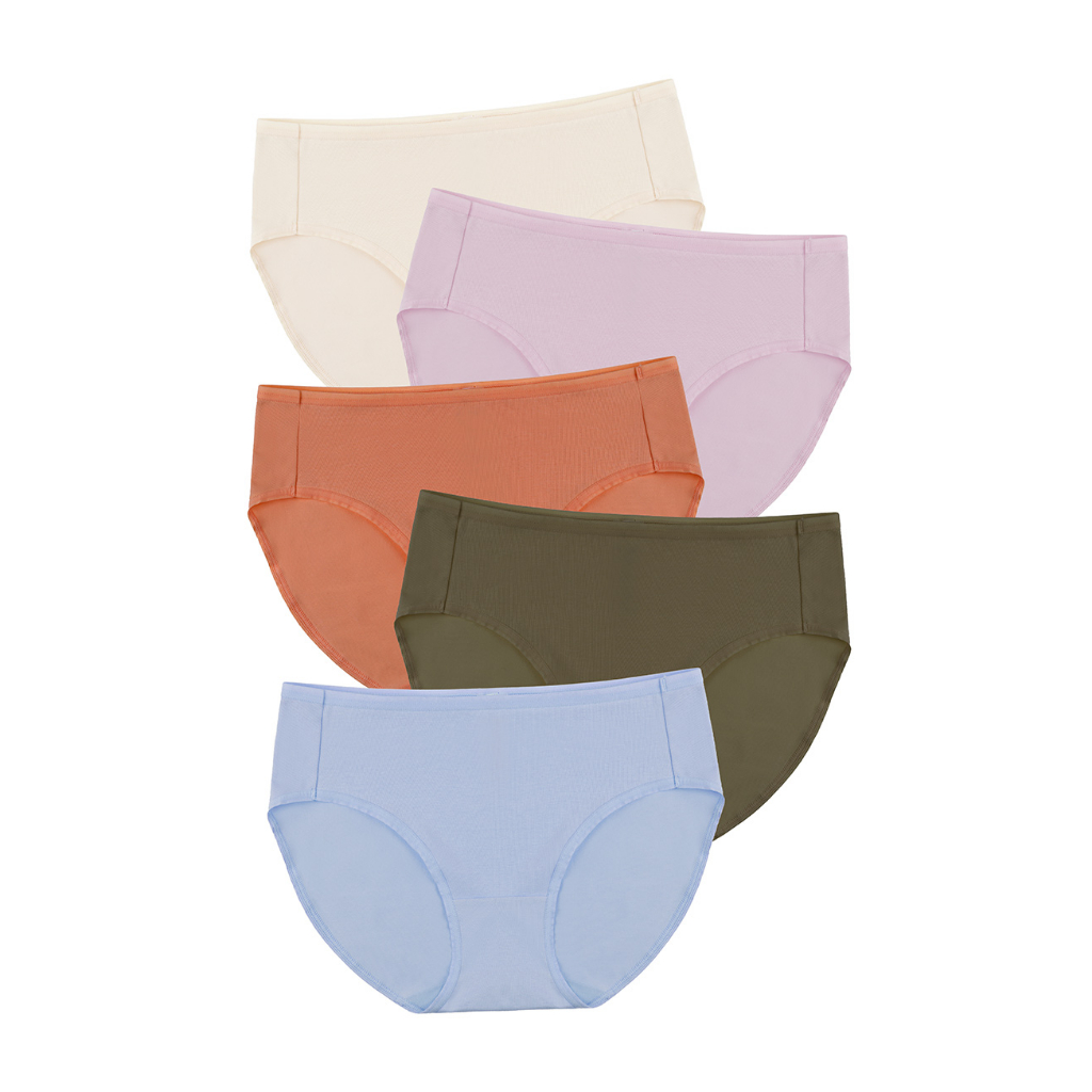 sloggi Everyday Maxi 5 Piece Multi-Pack (Multiple Colours 8) 10202124 ...