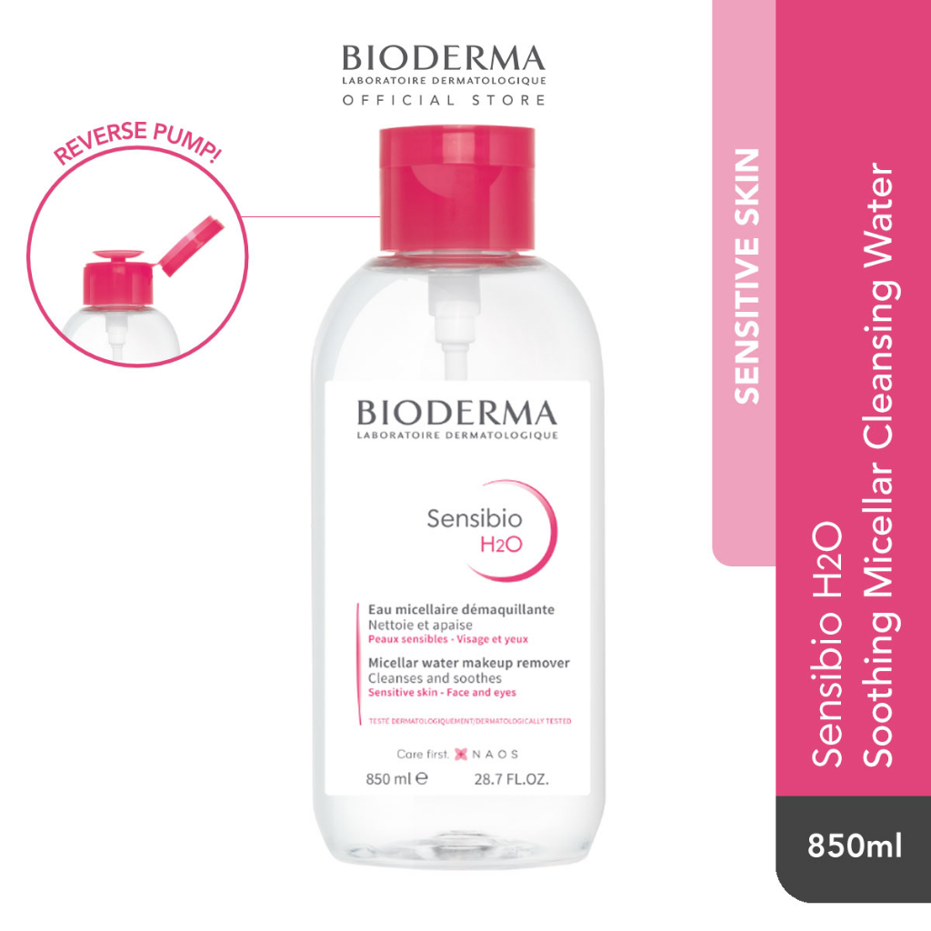 Bioderma Sensibio H2O Soothing Micellar Cleansing Water (Sensitive Skin ...