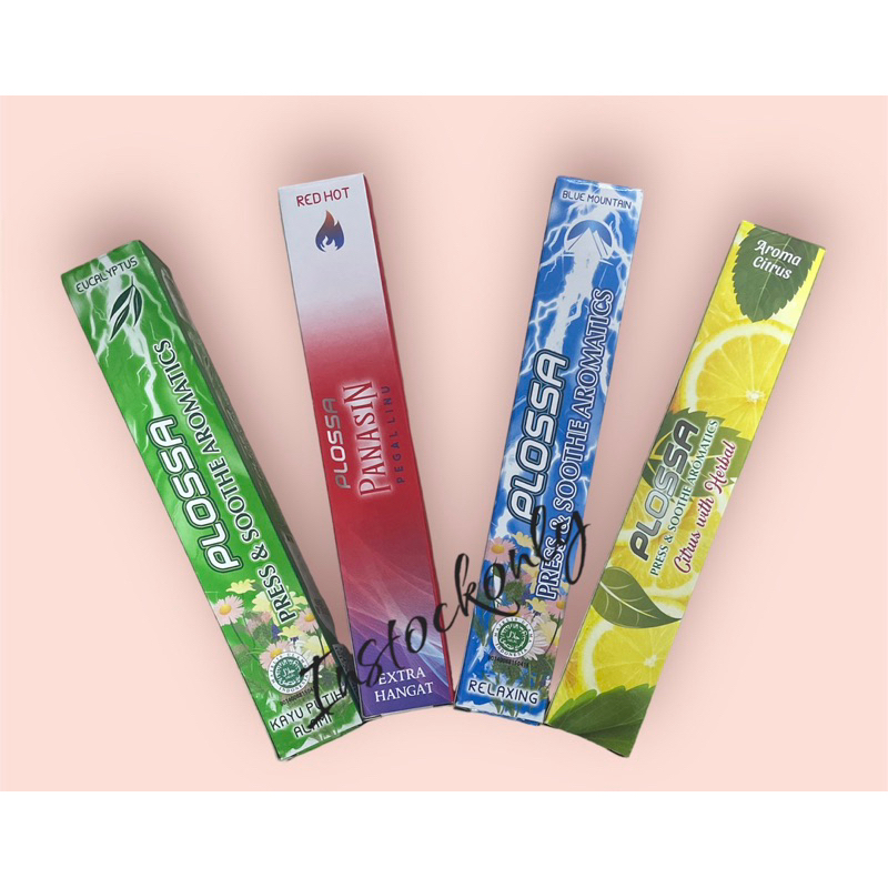 PLOSSA PRESS & SOOTHE AROMATICS | Shopee Singapore