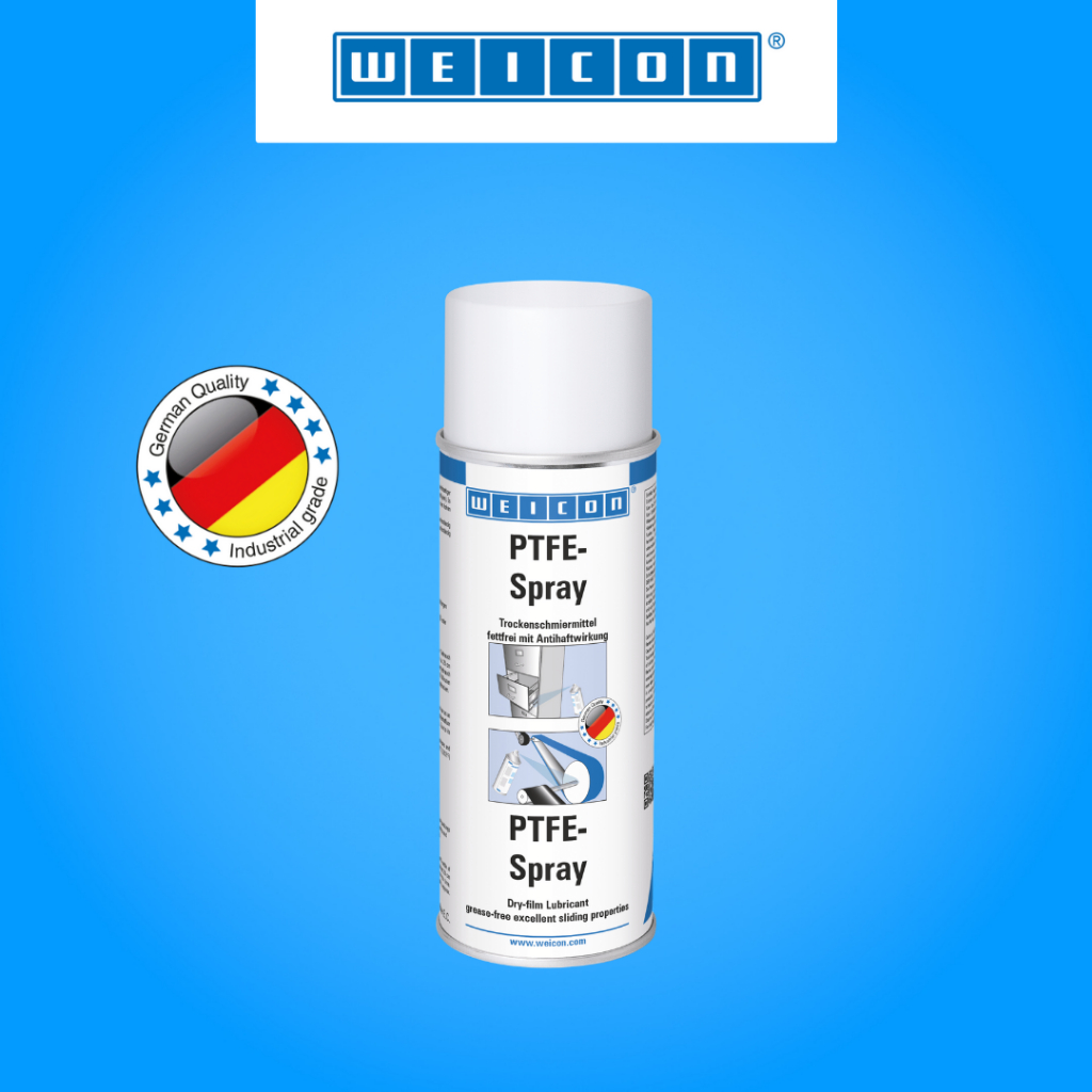 WEICON PTFE-Spray 400ml heat-resistant dry lubricant with non-stick ...