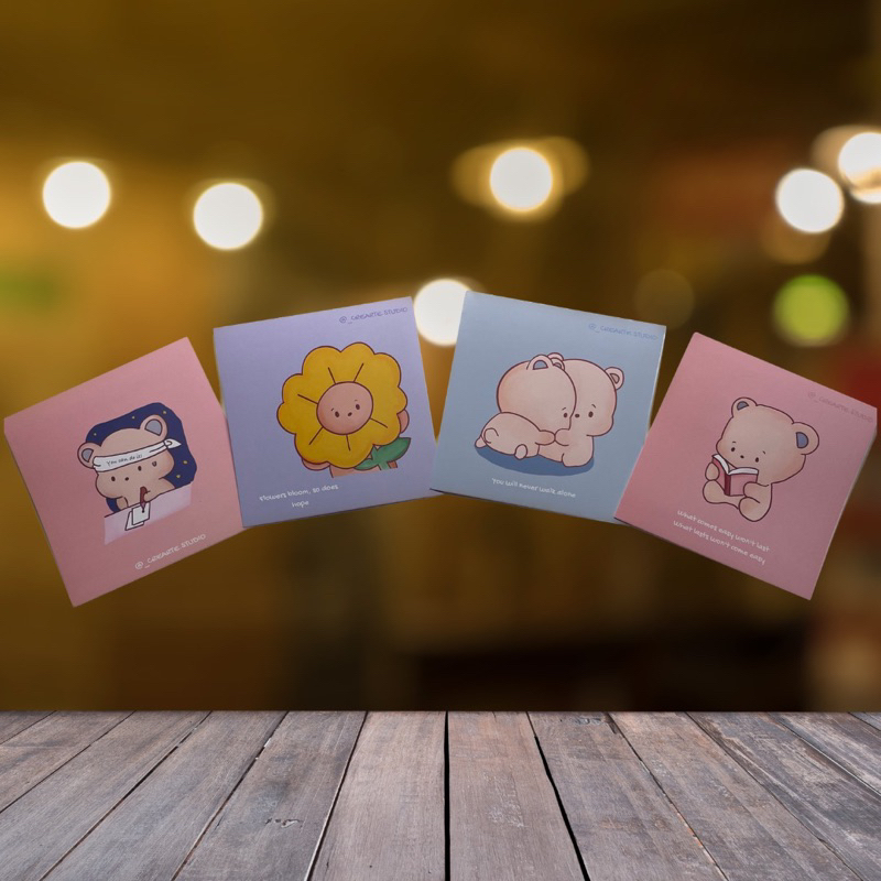 [SGStock] Poki& Yoki-Daily Inspirational/Motivational Mini Cute Quote ...