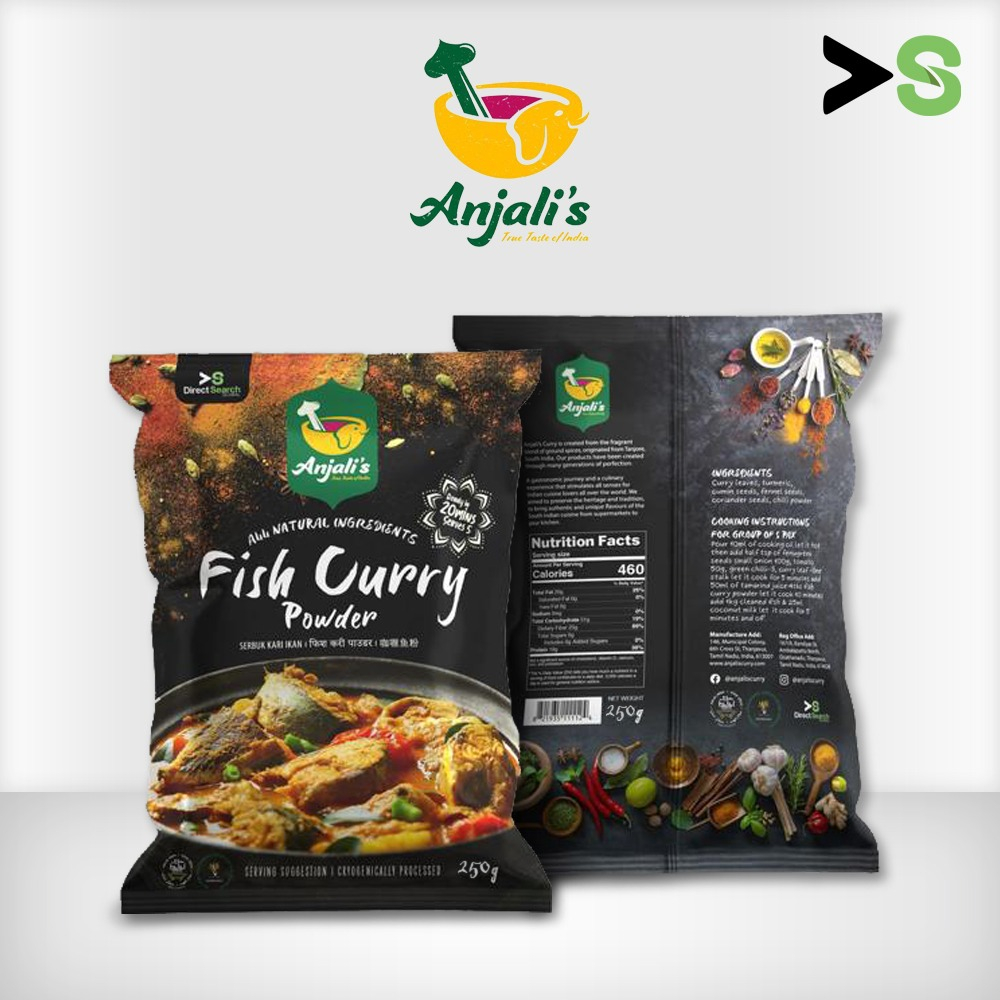 Anjali's Fish Curry Powder 250g | Shopee Singapore