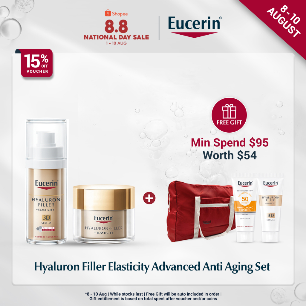 Eucerin Hyaluron-Filler + Elasticity Advanced Anti Aging Set (Elastic ...