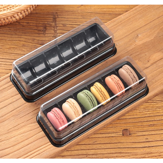 10pcs Macaron box packaging container packing box for 6 macarons ...