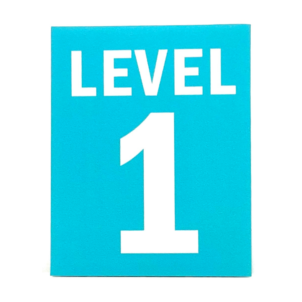 LEVEL 1 SIGNAGE ( 80mm x 100mm ) | Shopee Singapore