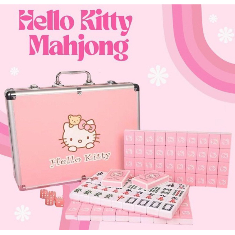 🔥SG Set🔥Limited Edition HelloKitty/ Doraemon/ Pikachu/ Minion Mahjong ...