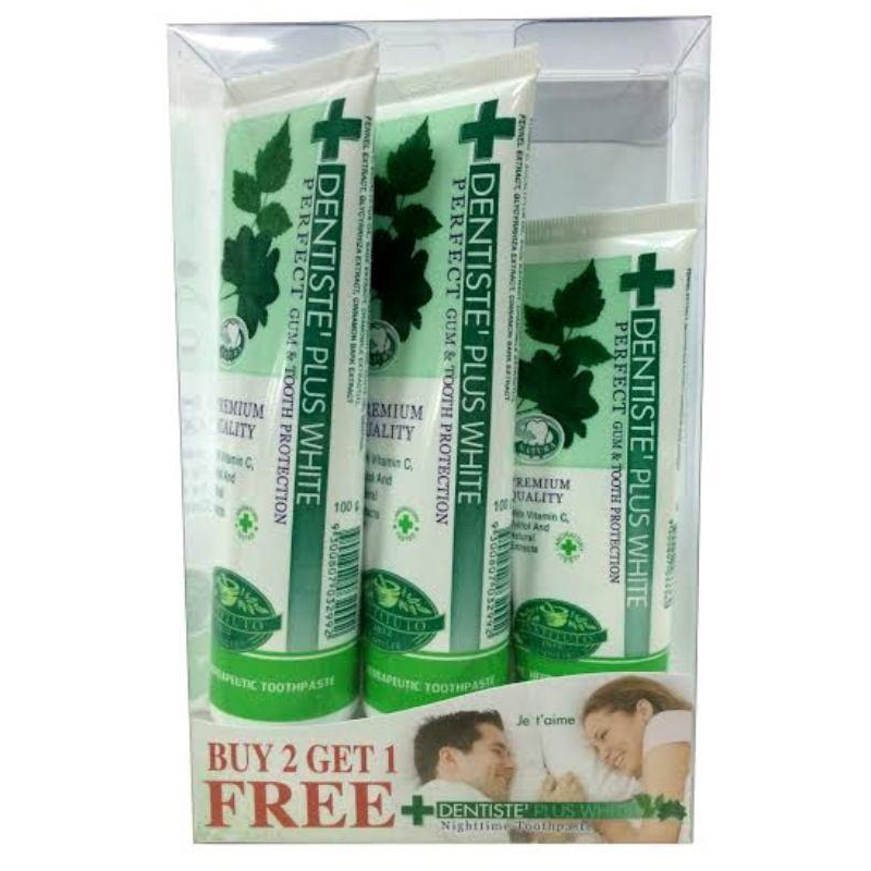 Dentiste' Plus White Perfect Gum & Teeth Protection Toothpaste Value ...