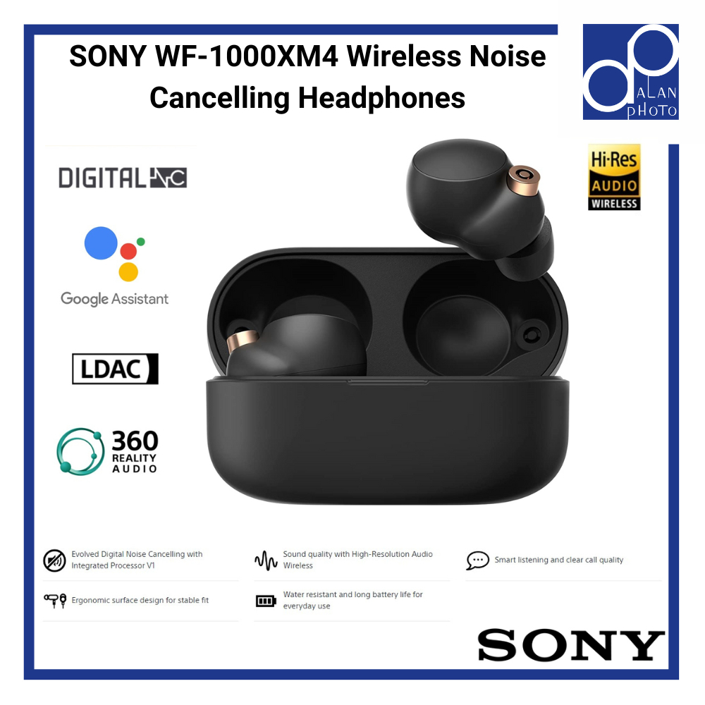 SONY WF-1000XM4 Wireless Noise Cancelling Headphones 1000XM4 XM4 ...