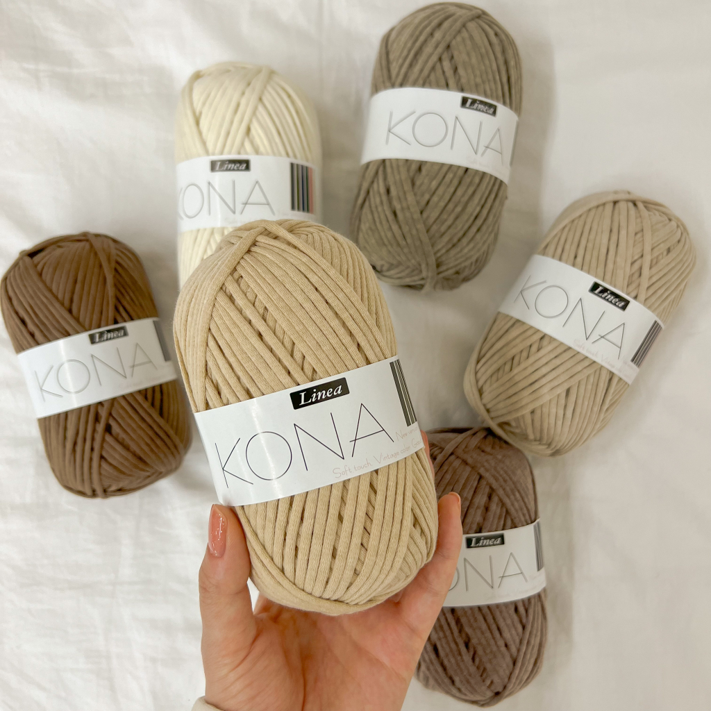 Crochet KONA Korea yarn pastel colors high-quality thread For Hand ...