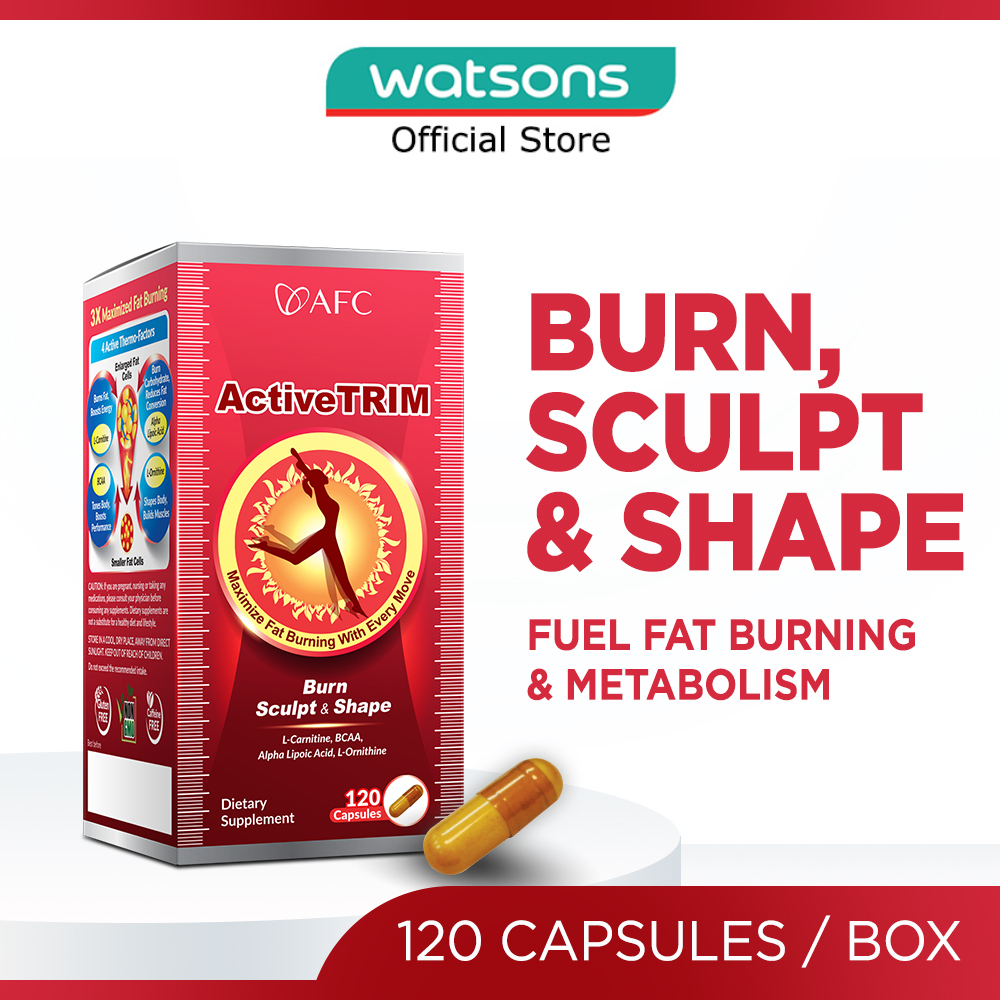 AFC JAPAN Activetrim Dietary Supplement Capsule (Reduce Fat & Calories ...