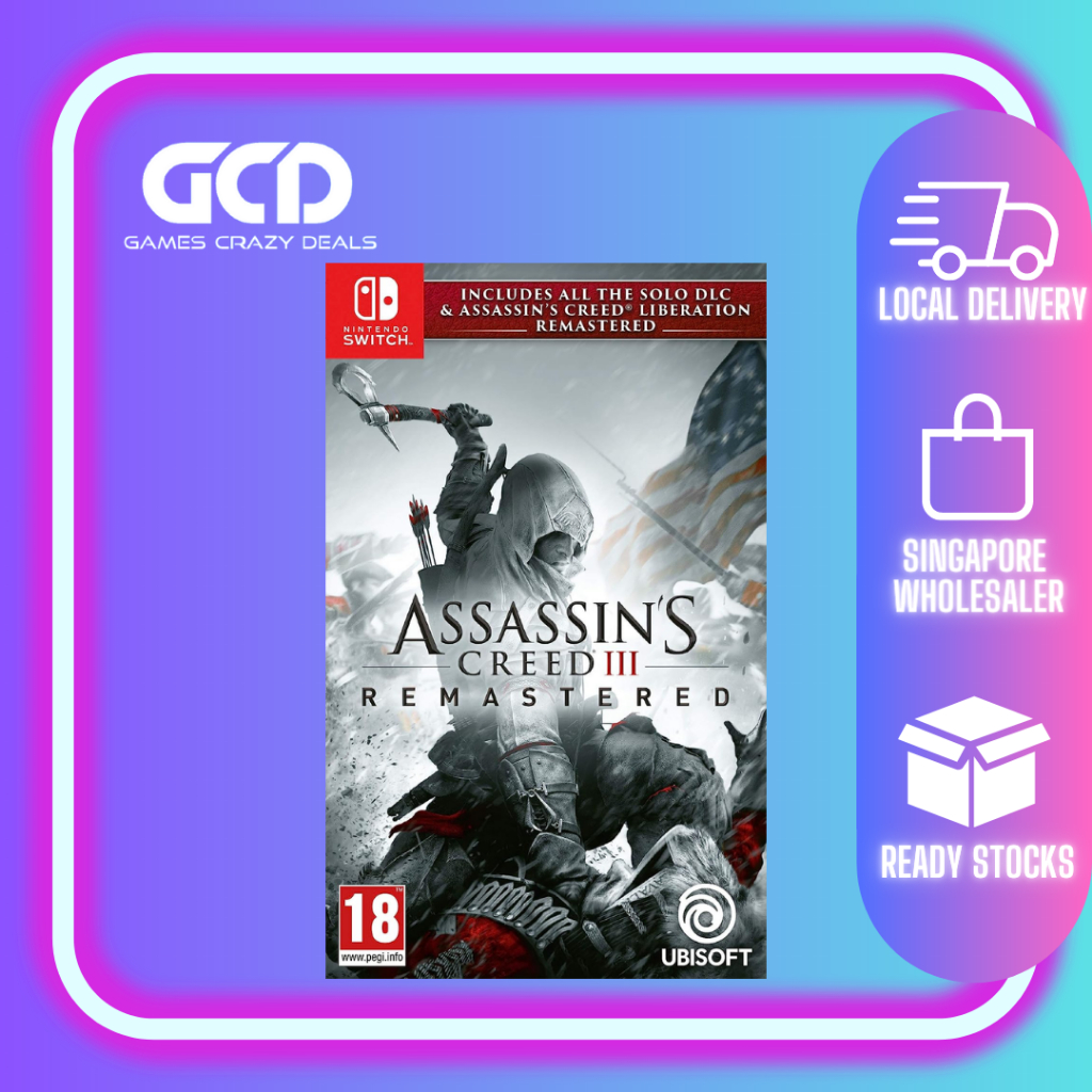 Nintendo Switch Assassin's Creed III Remastered (EU) | Shopee Singapore