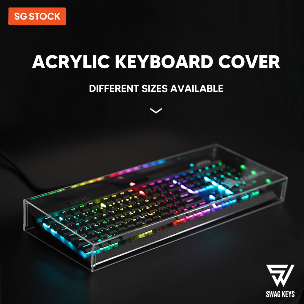 【SG】Premium Acrylic Keyboard Dust Cover | Compatible with Most ...