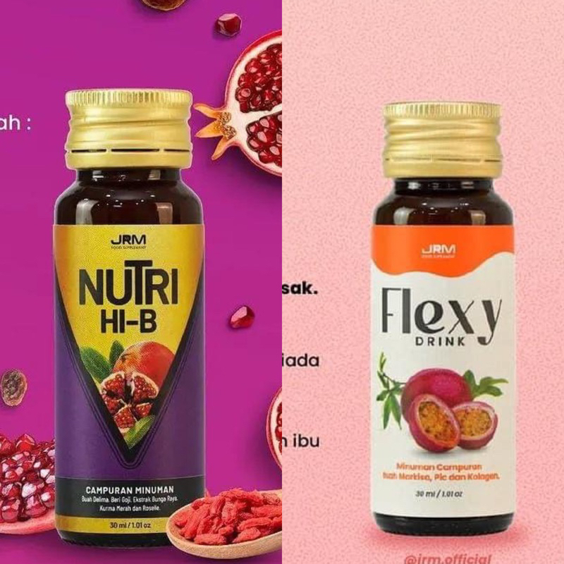 JRM NUTRI HI-B & FLEXY DRINK | Shopee Singapore