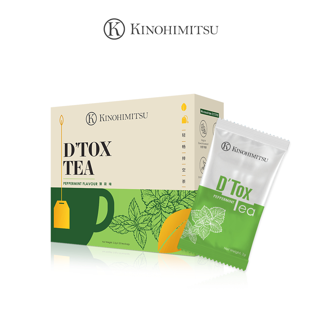 Kinohimitsu Detox Tea Peppermint 30s | Shopee Singapore