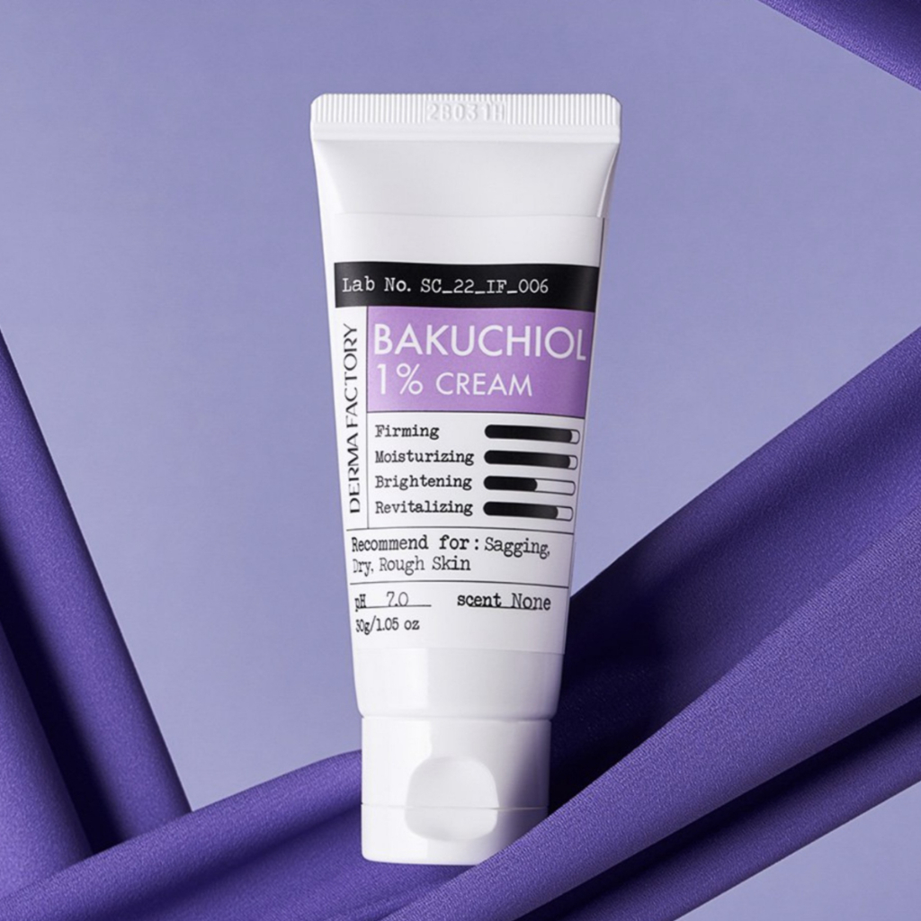 Derma Factory Bakuchiol 10,000ppm Cream 30g Vegetable Retinol Bifida ...