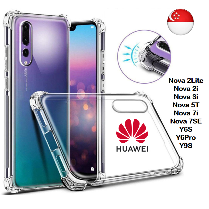 Anti Shock Tough Armor Case Huawei Nova 3i Nova 2i 2 Lite Nova 5T Nova 7i Nova 7SE Y9S Y6S Y6 ...