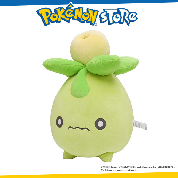 Pokémon Center Original Mochi Texture Plush Smoliv | Shopee Singapore