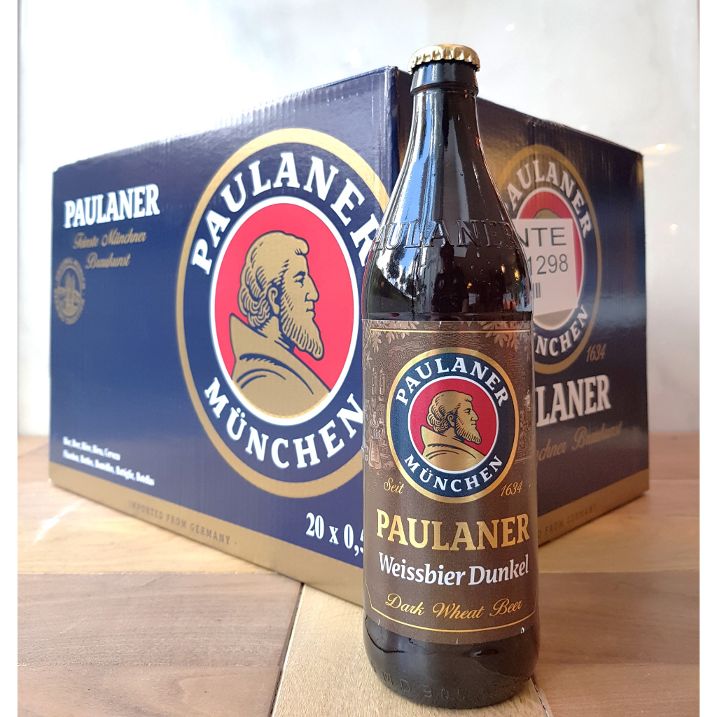 Paulaner Weissbier Dunkel - 5.3% abv - Munich, Germany (20 x 500ml ...