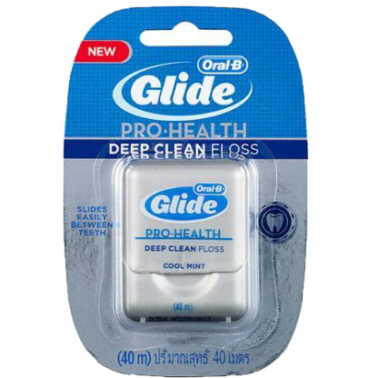 Oral-B Glide Deep Clean Dental Floss (Mint Flavor 40M) | Shopee Singapore